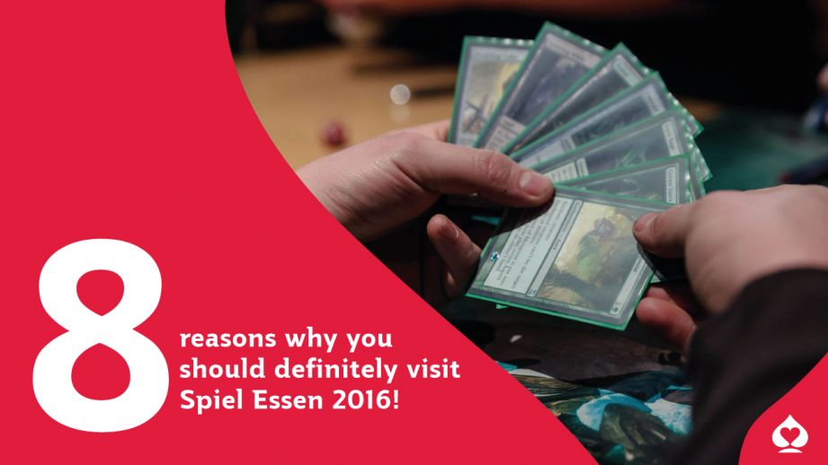8 reasons why you should definitely visit Spiel Essen 2016 - Cartamundi