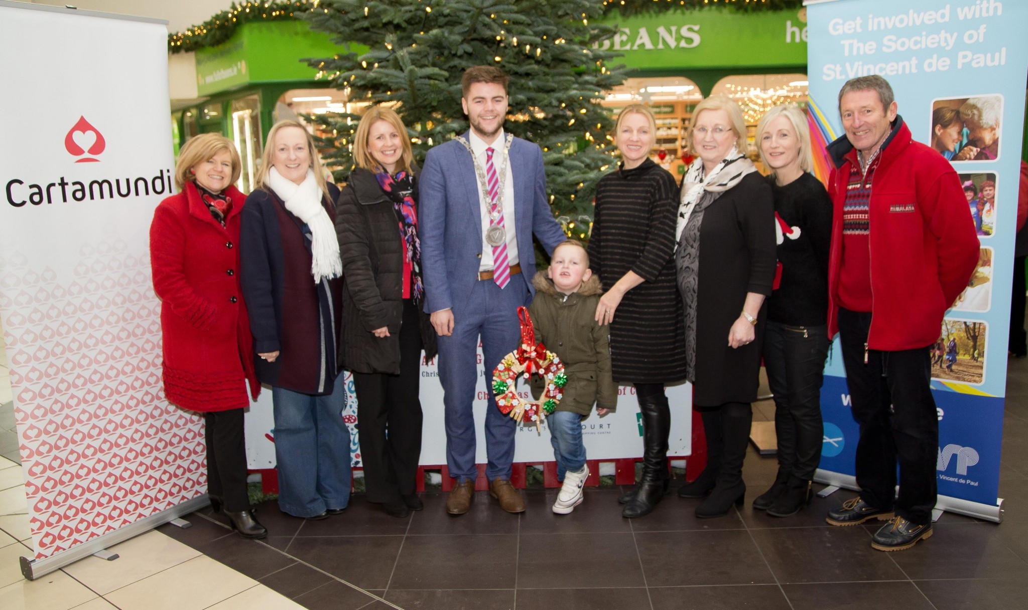 Launch of the Cartamundi Ireland Giving Tree in Waterford - Cartamundi